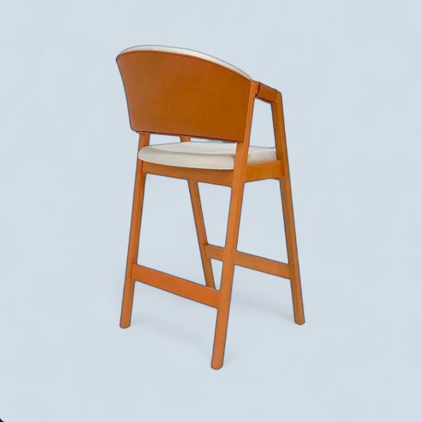 Banqueta Luna Madeira Maciça - Mel